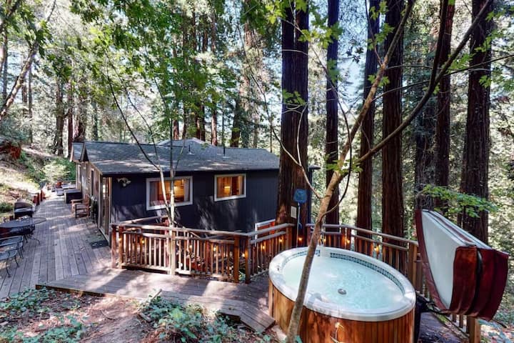 Stairway To Haven ~ Family Getaway In Monte Rio - Jenner, CA