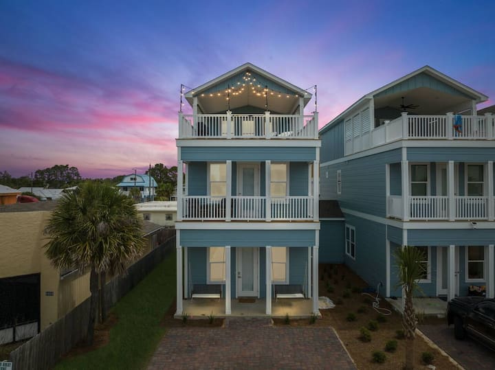 4min Walk To Beach, Bbq,new Hottub, Lux 4b,views - Florida