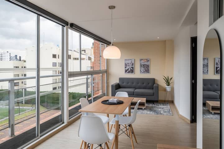 Exclusive Apt In Zona G + Incredible View - Bogota