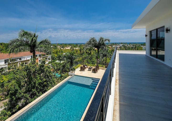 ®{Beach & Mountain Villa}@terrenas+pool+bbq+6br - Dominican Republic