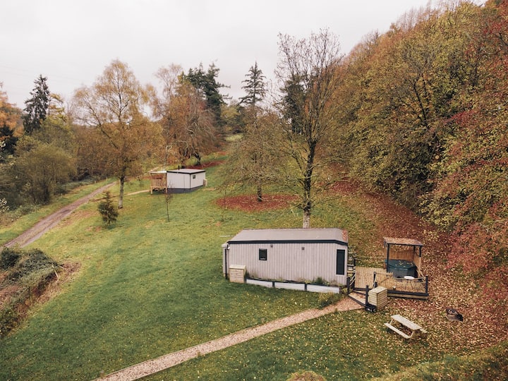 Close To Nature Squirrels Lodge With Free Hot Tub - Exmoor