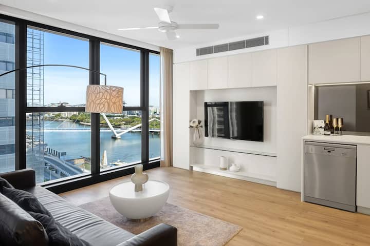 Cassa One - Luxury 1b Apt W/ Outdoor Bbq Area - Brisbane