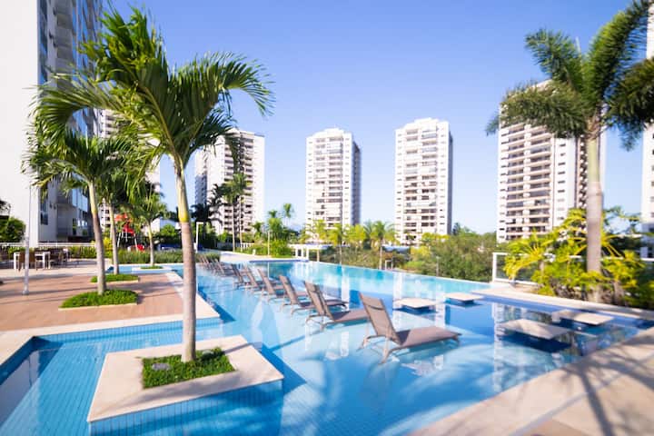Apartment In Ilha Pura Next To Rio Centro - Recreio