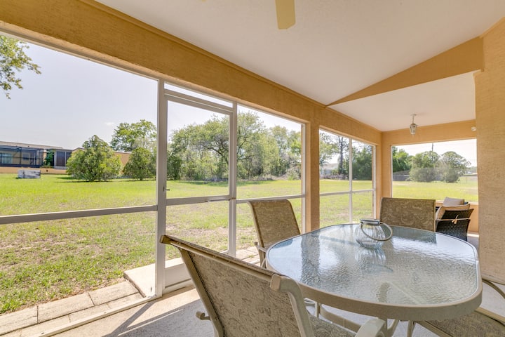 Family-friendly Spring Hill Vacation Home W/ Lanai - Spring Hill, FL