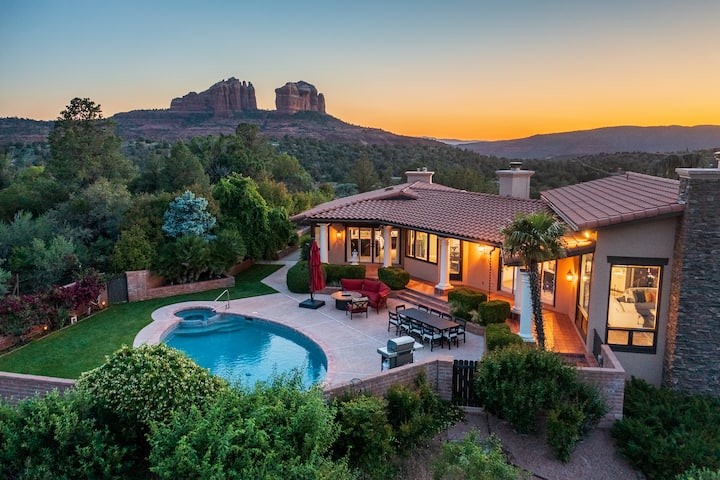 Luxury Paradise, 360 Views, Pool/hot Tub/firepit! - Sedona, AZ