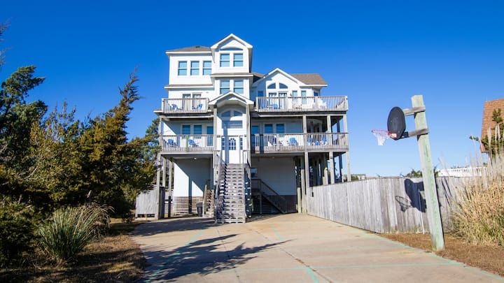 Oceanside | Private Pool | Hot Tub | Pickleball - Outer Banks, NC