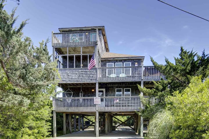 Oceanside | Community Pool & Tennis | Hot Tub - Avon, NC
