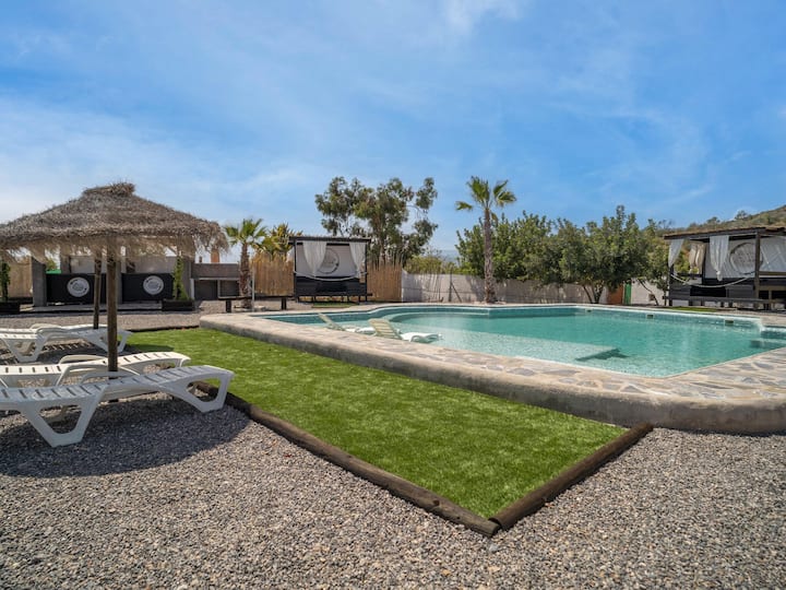 Casa Dalia Avec Vue Mer Et Piscine à Adra - Adra