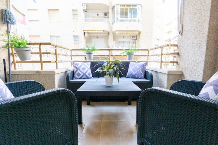 Rentafive - Nuevo - Ascensor - Junto A La Playa - Santa Pola