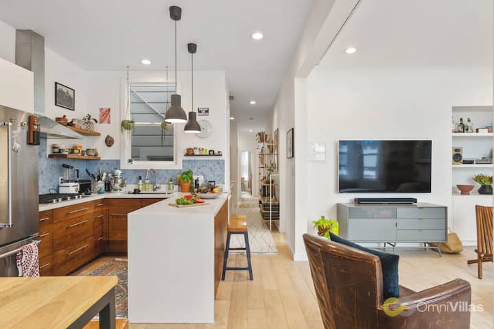 Superbe Victorian Classique 2 Chambres - Moderne D - South Park - San Francisco