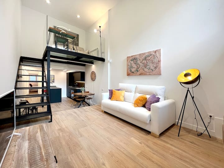 Marvelous Loft Close To Retiro - Madrid