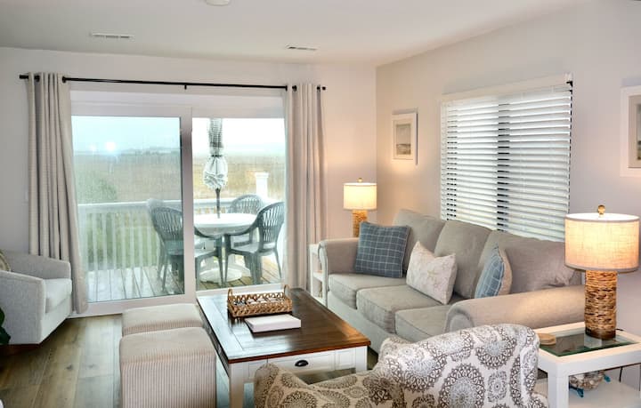 Newly Renovated! Marsh & Ocean View Steps To Beach - Harbor Island, SC
