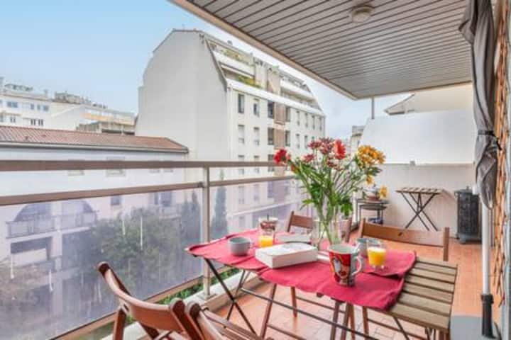 Appart 140m² / 6 Pers Ensoleillé Terrasse Parking - Marseille