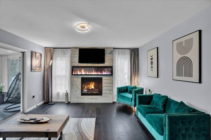 6 Chambres | Salle De Cinéma, Jeux, Brasero + Borne De Recharge Pour Voiture éLectrique - Pocono Lake, PA