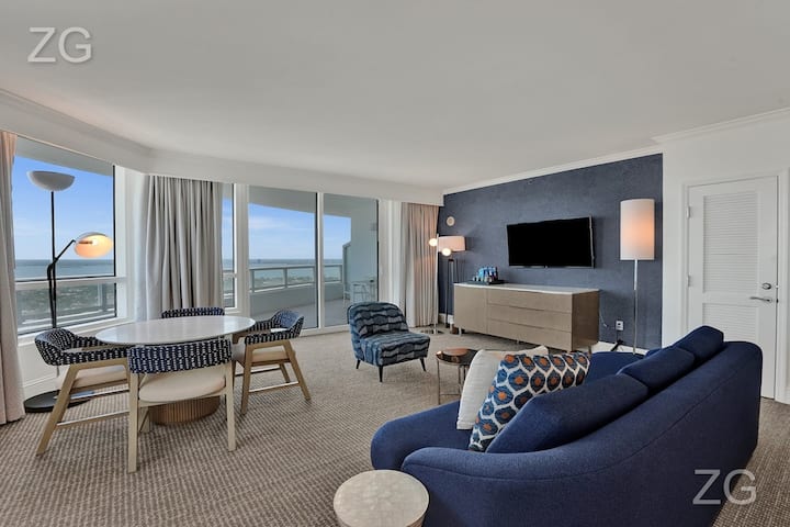Fontainebleau 1 Bedroom + Studio 2br/2ba In Tresor - Miami Beach