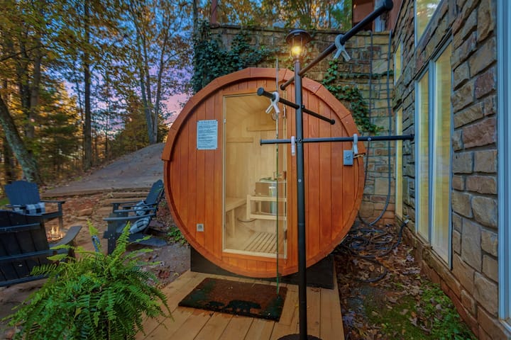 Helen Lodge With Hot Tub & Sauna, 2 Min To Helen - Helen, GA