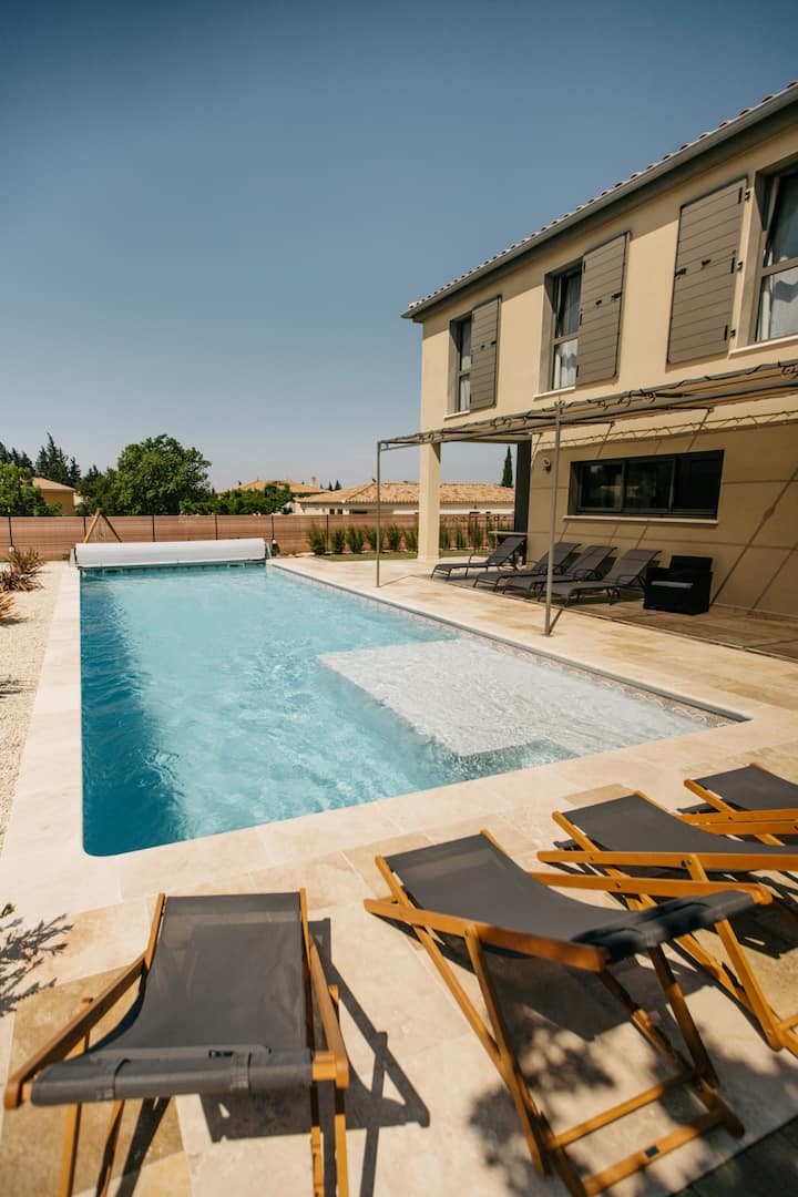 Villa Moka - Piscine Privée - Cavaillon