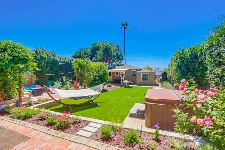 2bd Large Backyard With Spa, Firepit, Dining, Pets - Clairemont - San Diego