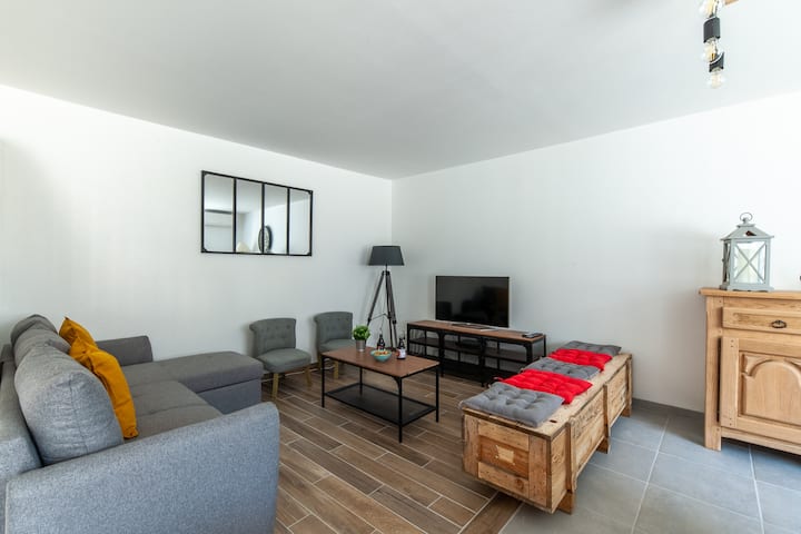 Gîte Du Tilleul - Maison Climatisée 8 Voyageurs - Carentan