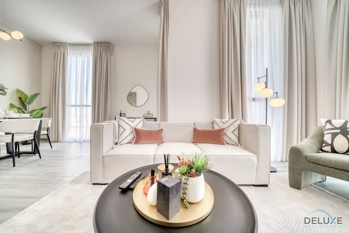 Pleasant 2br W/ Asst’s Room At Mesk 1 Midtown Dpc - Dubai