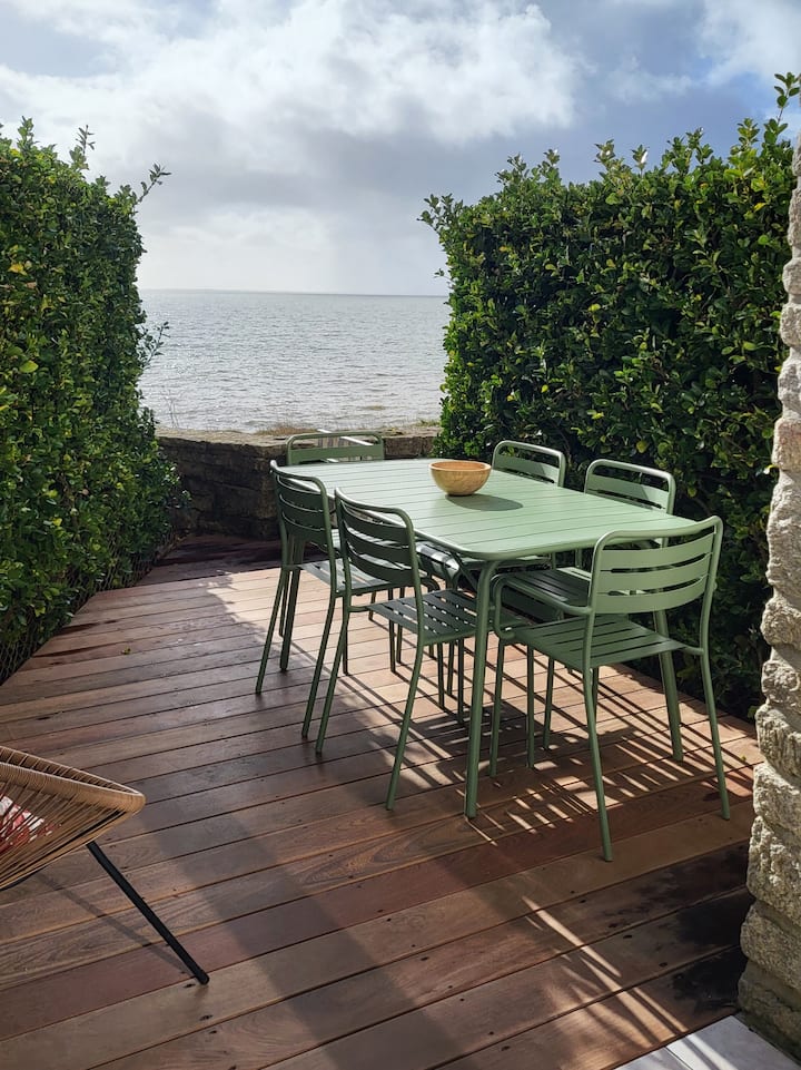 Appartement Vue Mer, Au Pied Des Plages - Larmor-Baden