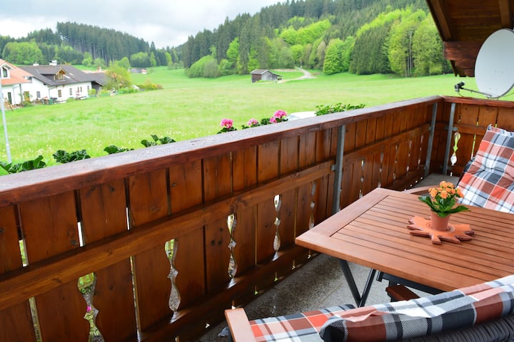 Ferienwohnung Mit Bergausblick (Haus Letzte Rose) - Rieden am Forggensee