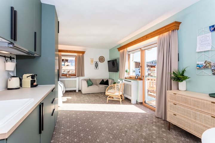 Ferienwohnung Kaiser 2+balkon+tiroler Landstil - Kitzbühel