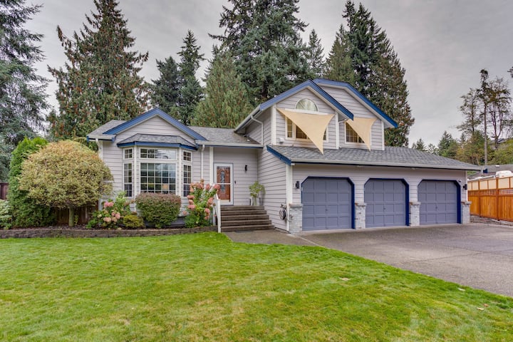 Pet & Family Friendly Bonney Lake Home: Game Room - Lake Tapps, WA
