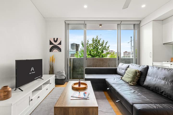 Central Stylish 1 Bedroom With Balcony And Air-con - Surry Hills