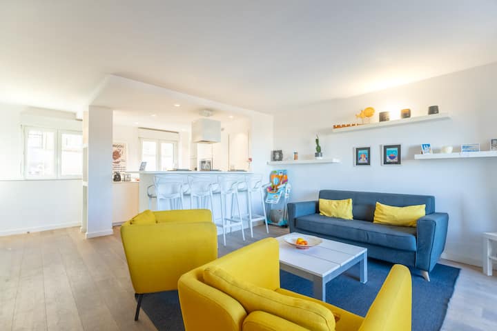 Terrasse Vue Mer T2 Cosy Calme à Endoume - Marsella