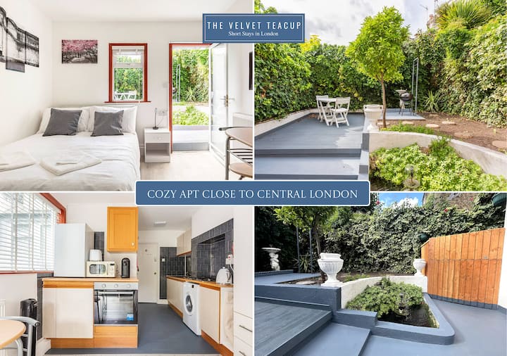 Cozy 1br Central London Flat | Backyard | Bbq - Chiswick - London