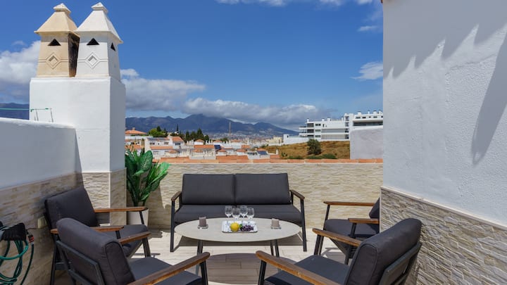 Cozy Terrace With Pool By Costarentals - Ref 206 - Mijas