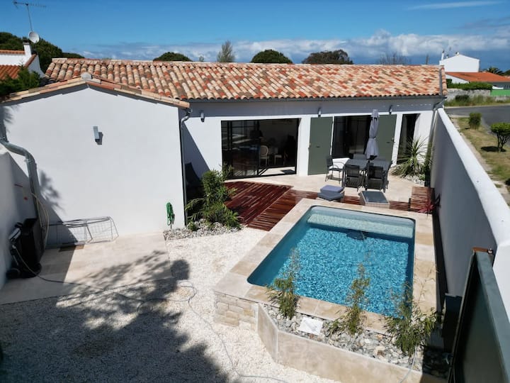 La Villa Alamy - Jolie Maison Pour 6 Personnes - Le Bois-Plage-en-Ré