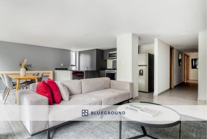 Blueground | Polanco, Luxury Apartment - Mexico City
