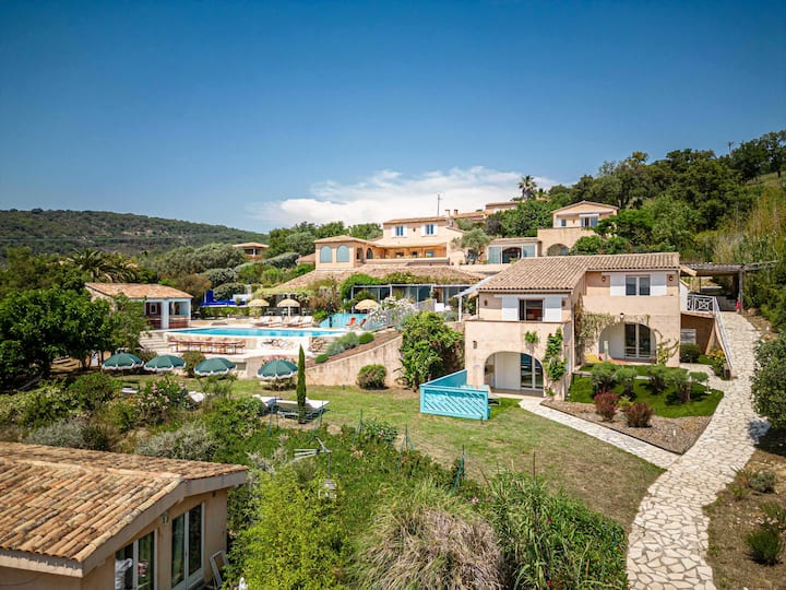Villa No Chichi - 12br-33p - Collines Grimaud - 셍뜨호뻬