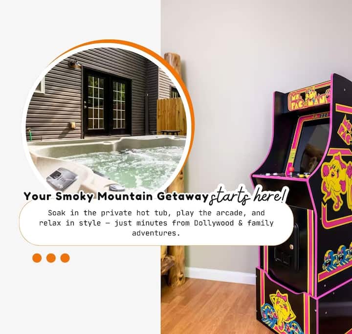 Inviting Retreat! W Privatehot Tub & Arcade! - Tennessee