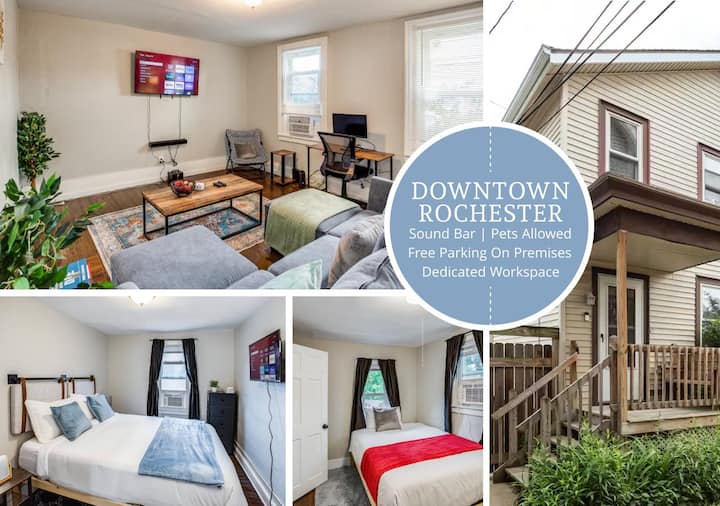 3br Home With In-unit Laundry, Parking, Sound Bar - Rochester, NY