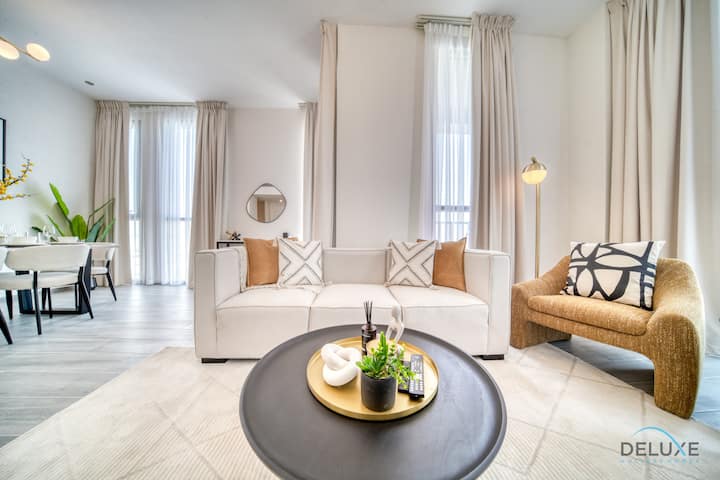 Charming 2br W/ Asst’s Room At Mesk 1 Midtown Dpc - Dubai