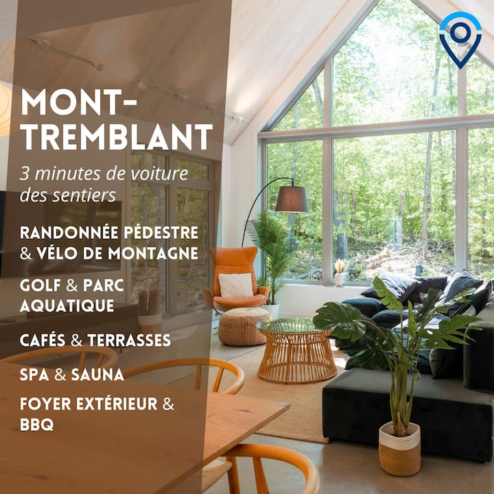 Chalet Lumineux - 3 Min Du Versant Nord Tremblant - Mont-Tremblant