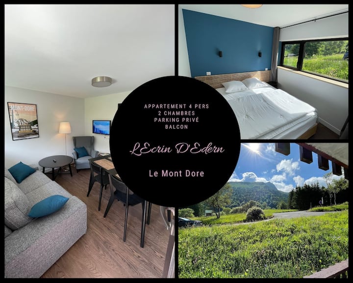 L´ecrin D´edern °Le Mont Dore ° Ski °Randonnée ° - Lac Chambon