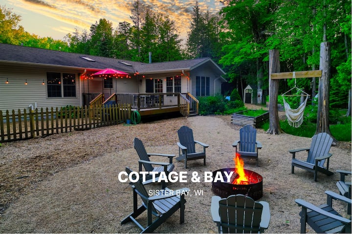 Private Nature Retreat With Game Room - Pebble Beach, Sister Bay