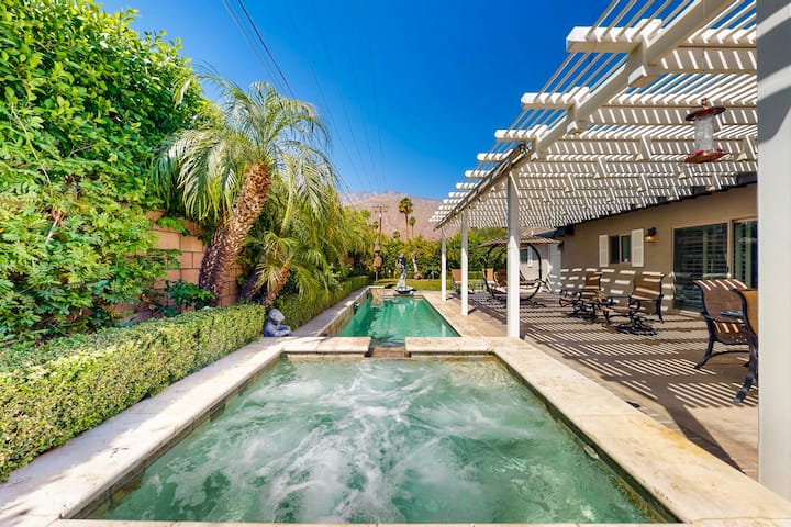 Elegant 3br With Pool, Spa, Putting Green, Firepit - Palm Springs