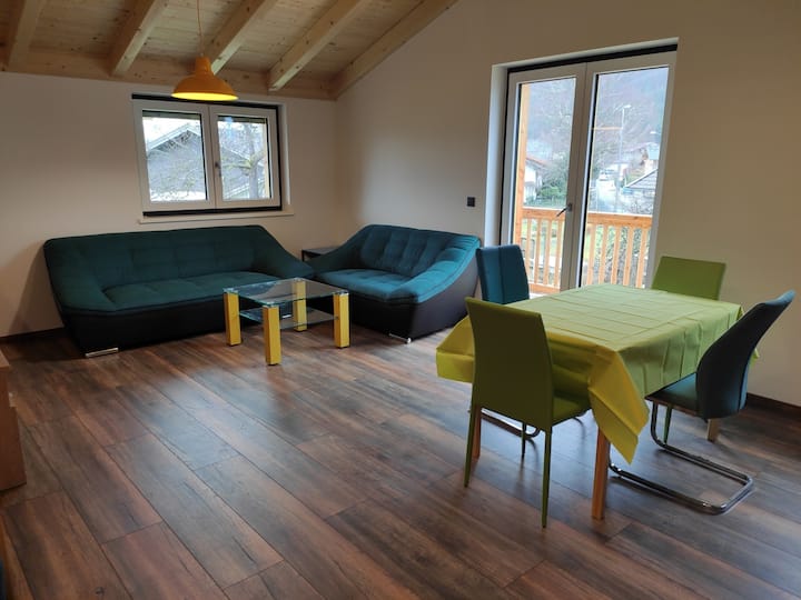 Holiday Flat Staufenblick, 2 Bedrooms, Balcony - Piding
