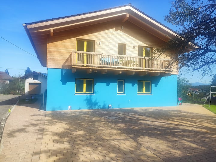 Holiday Flat Staufenblick, 2 Bedrooms, Balcony - Piding