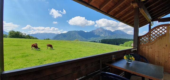 Ferienwohnung Predigtstuhl, 1 Sz, Balkon, 37 M² - Piding