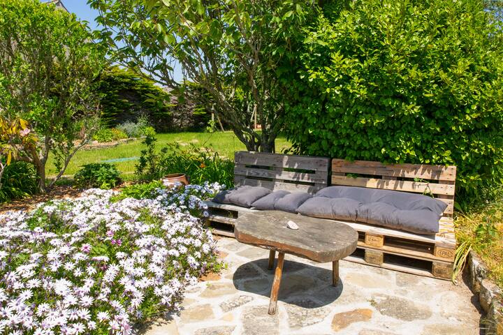 Grande Maison Avec Jardin, 6 Adultes 2 Enfants - Penmarch