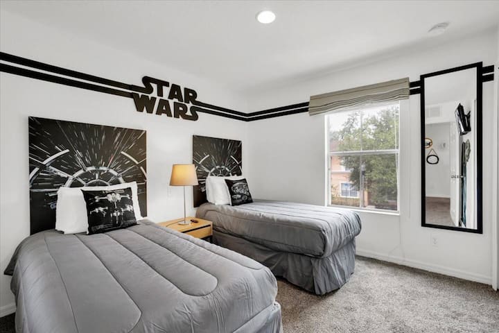 Mickey + Star Wars Fun, Resort Pool & Slide - Celebration, FL