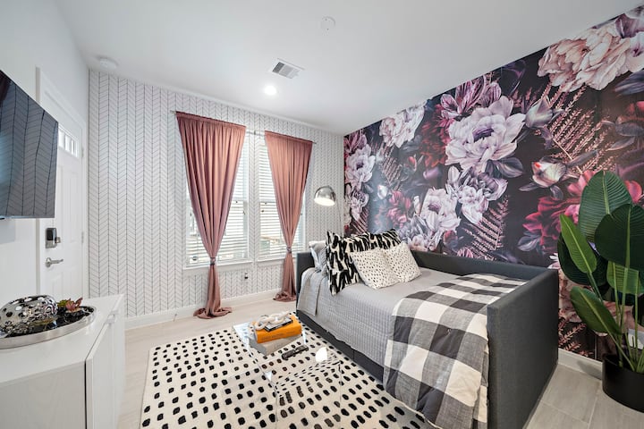 Comfy Studio Nr Med Center Nrg | Wifi Shared Pool - 휴스턴