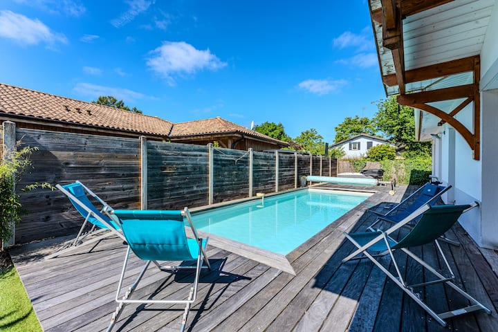 La Villa Sirelis Piscine Et Spa - Gujan-Mestras