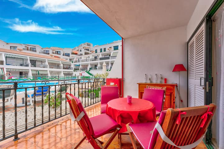 Los Cristianos Apartamento Terraza Piscina Wifi - Los Cristianos
